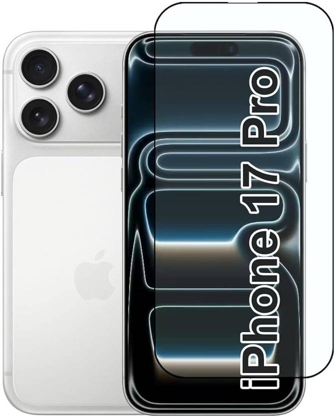 Flipkart SmartBuy Edge To Edge Tempered Glass for Apple iPhone 17 Pro ...