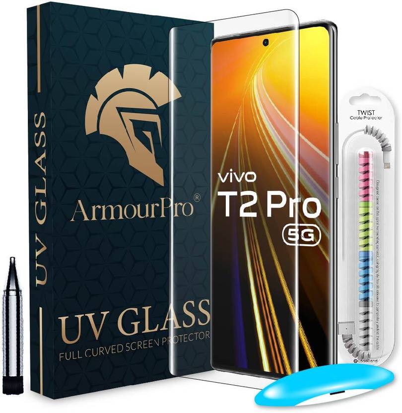 ArmourPro Edge To Edge Tempered Glass for Vivo T2 Pro 5G, Vivo T2 Pro ...