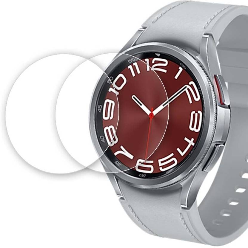 CUBES Screen Guard for SAMSUNG Galaxy Watch6 Classic LTE 43mm, Crack Proof | Touch Sensitive ...