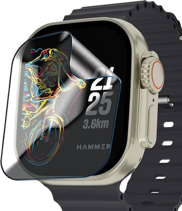 LIGHTWINGS Screen Guard for HAMMER Active 2.0 Plus Smart Watch ...