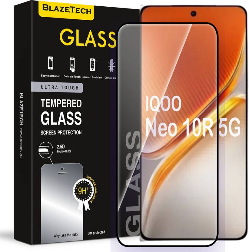 BlazeTech Tempered Glass Guard for IQOO Neo 10R 5G - BlazeTech ...