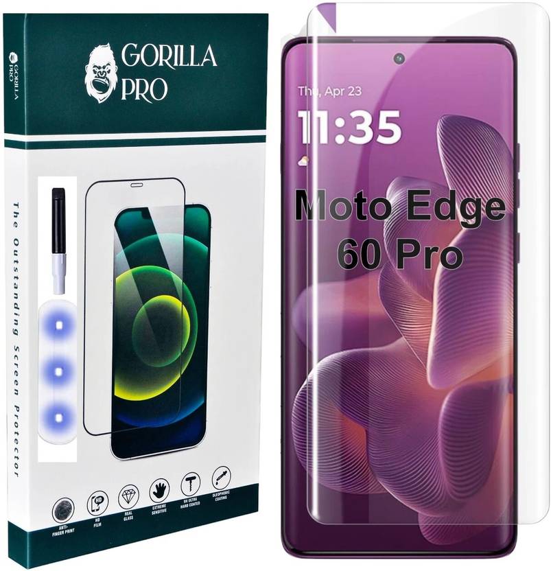 GORILLA PRO Edge To Edge Tempered Glass for Moto Edge 60 Pro 5G ...