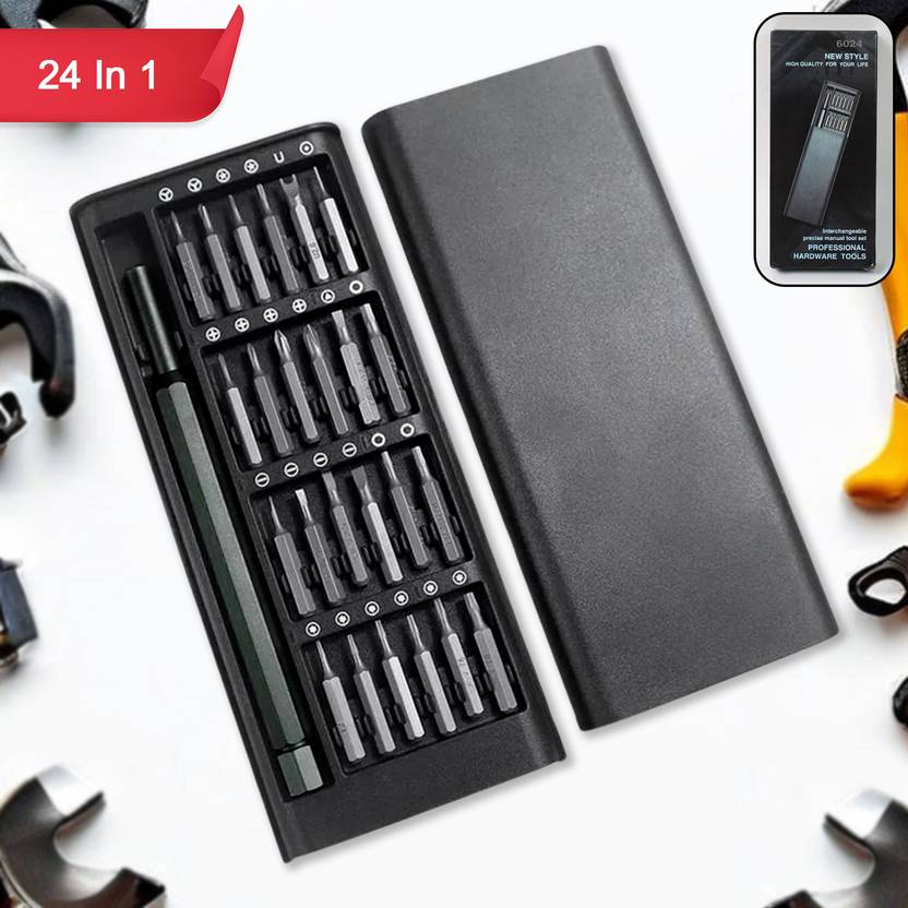 DeoDap 24 in 1 Screwdriver Set with Case - Magnetic Micro Driver Tool ...