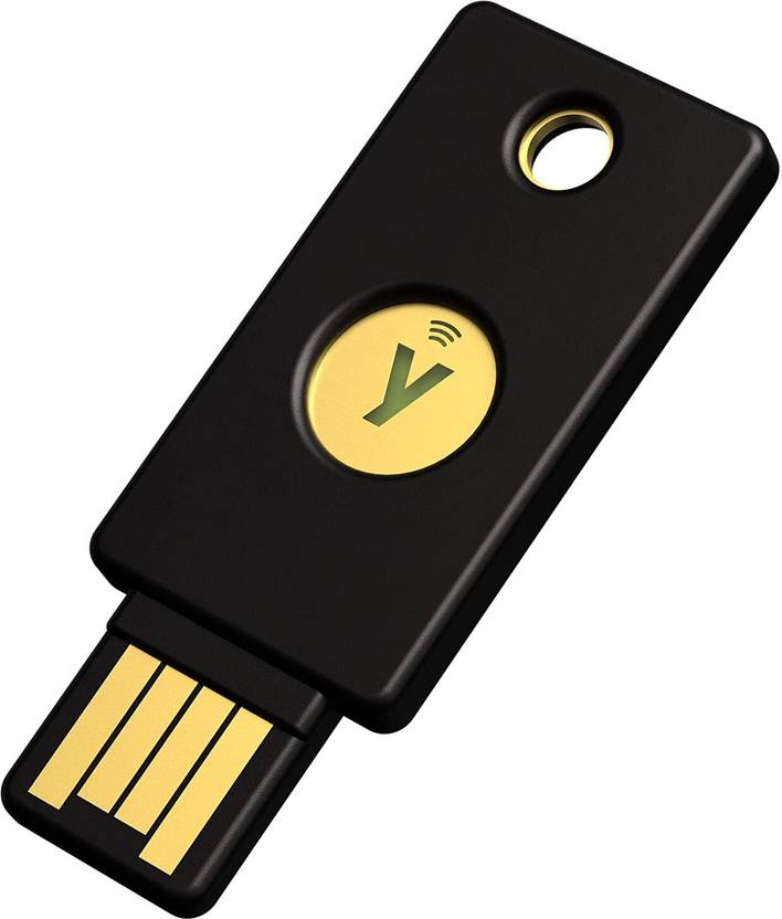 Yubico YubiKey 5 NFC - USB-A - Two Factor Authentication Security Key ...