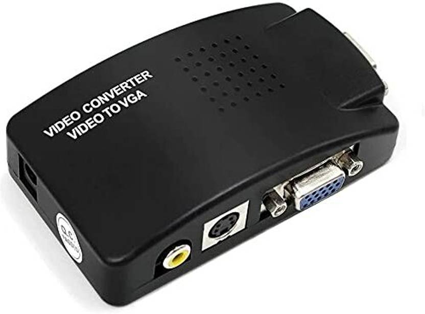 All mobile solution Video Composite RCA AV to VGA Converter with USB ...