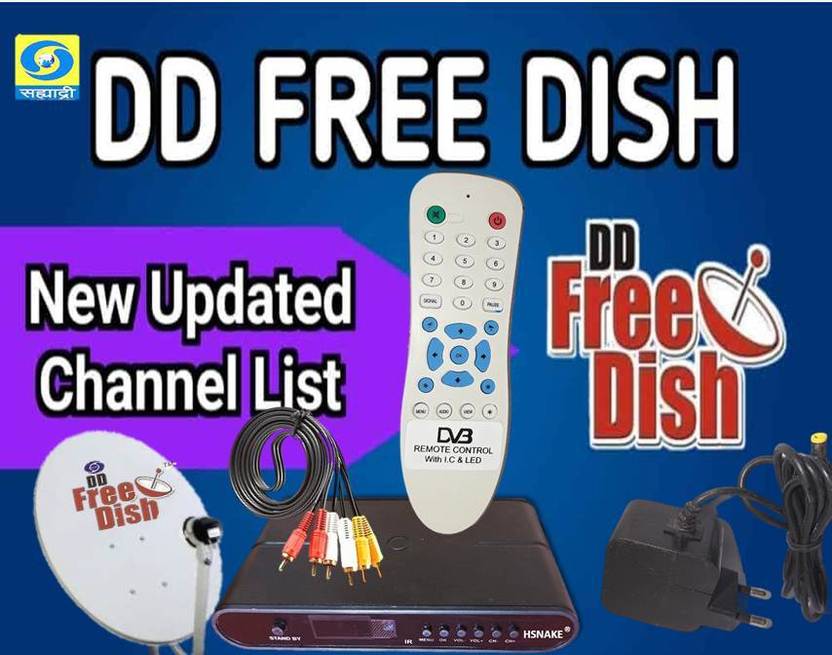 HSNAKE DTH MPEG-2 DD Free Dish Set Top FULL HD FREE TO AIR DTH DIRECT ...