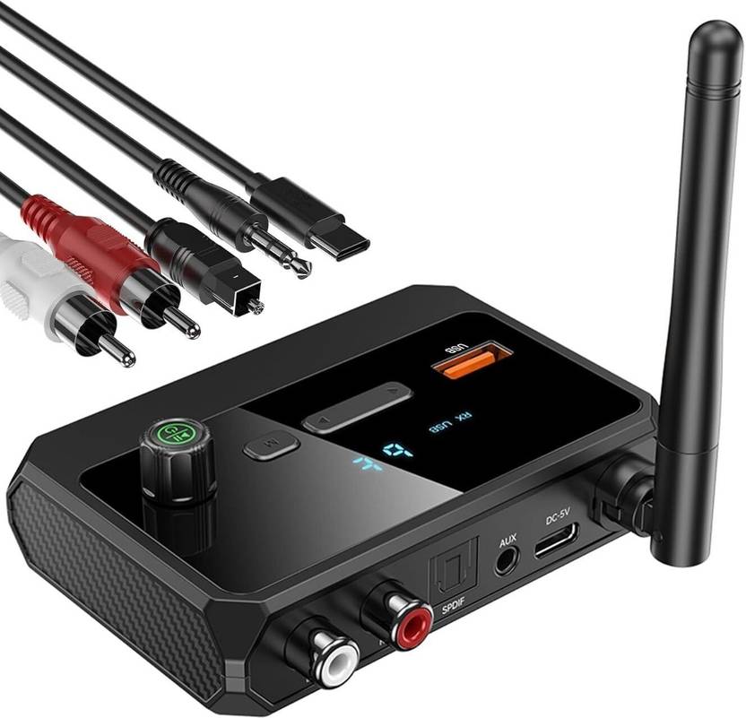 Etzin Bluetooth Receiver Adapter - Bluetooth 5.3 Audio Receiver ...