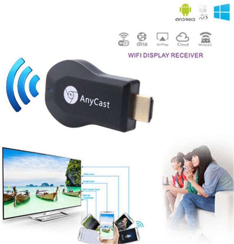 Clairbell BNP-4K HD Wireless HDMI Display Adapter Anycast WiFi Miracast ...