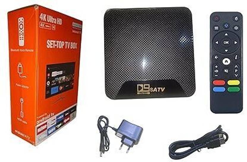 android TV Box, 4K Ultra HD Set-Top Box, 32GB Storage, 4GB RAM Media ...