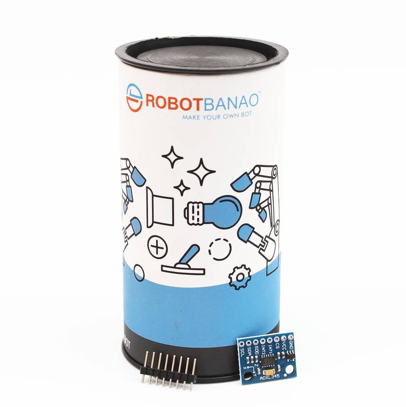 Robotbanao Adxl345 3 Axis Accelerometer Sensor With Digital I2c Spi