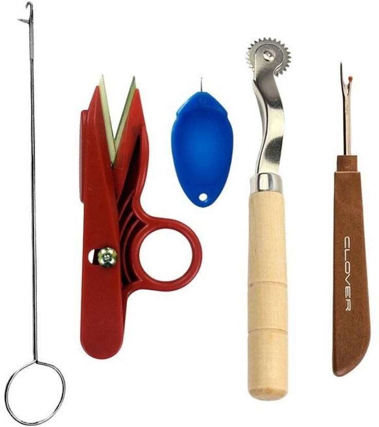 Saravana Super Mart Loop Turner, Red cutter, Tracing wheel, Threader ...