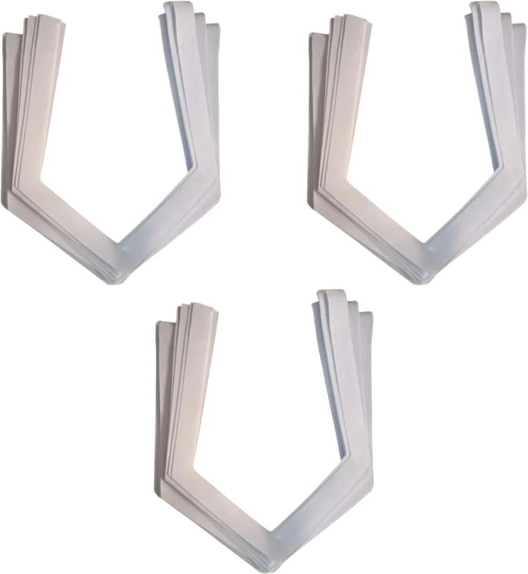 Nexvox (54 Pcs) Plain Bukram Neck Design Used for making Blouse and ...