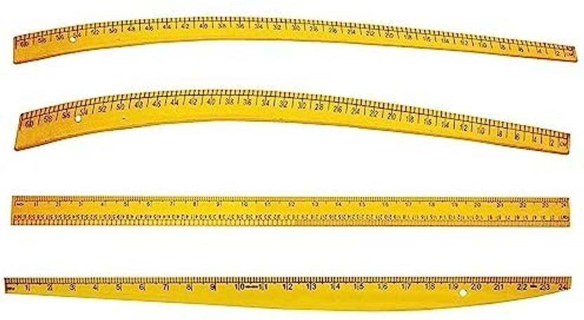 KAliTraders Tailoring Woden 4 Scales , Arm Curve, Hip Curve , Leg Curve ...