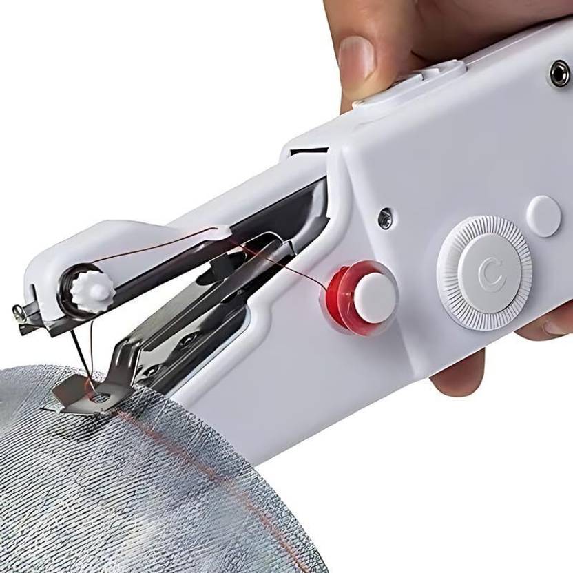 MIKAGIGI Mini Portable Hand Sewing Machine For on The Spot Emergency ...