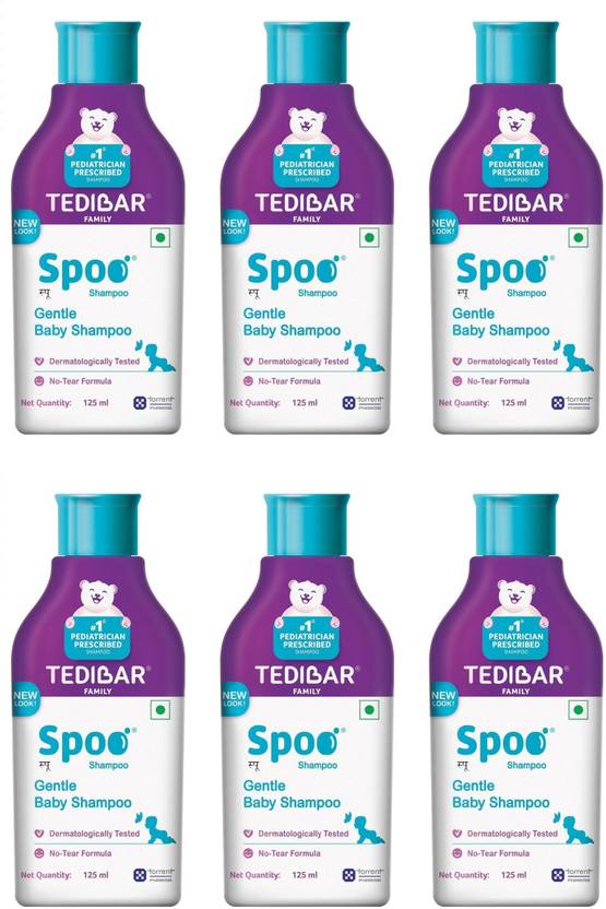 Spoo Baby Shampoo 125ml x Pack of 6 - Price in India, Buy Spoo Baby ...
