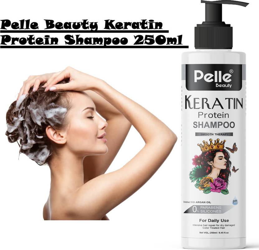 Pelle Beauty keratin enriched Anti Dandruff Shampoo for Itchy Flaky ...