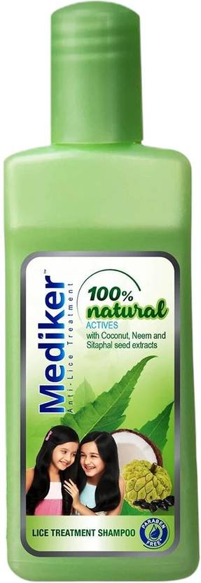 MEDIKER Natural Coconut Based Anti Lice Hair Shampoo - Price in India ...
