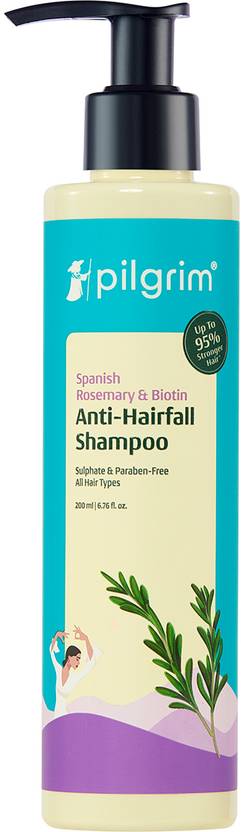 Pilgrim Spanish Rosemary Biotin Shampoo for Men & Women|Reduce Hair ...