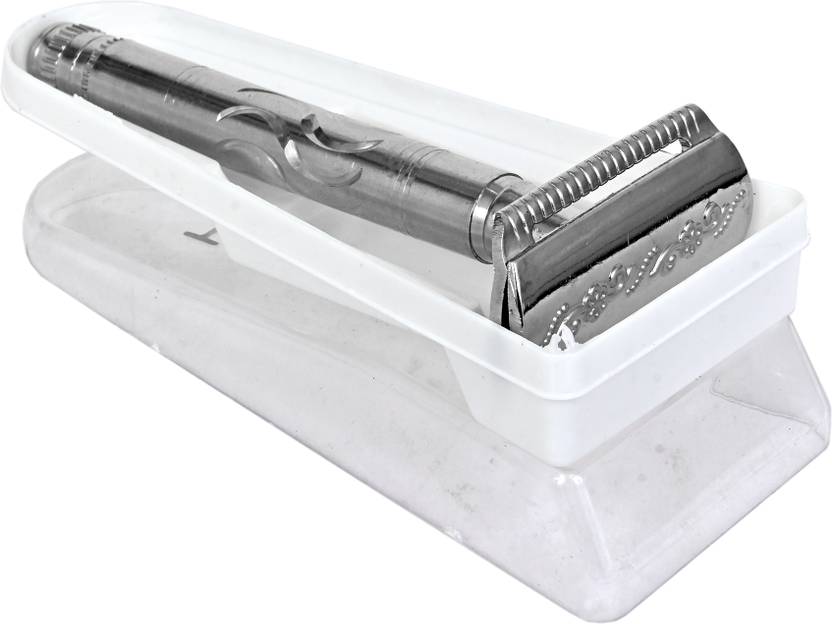 HADII Double Edged Safety Razor Shaving Razor for Men.(Silver, Pack of 1), Men & Women - Price ...