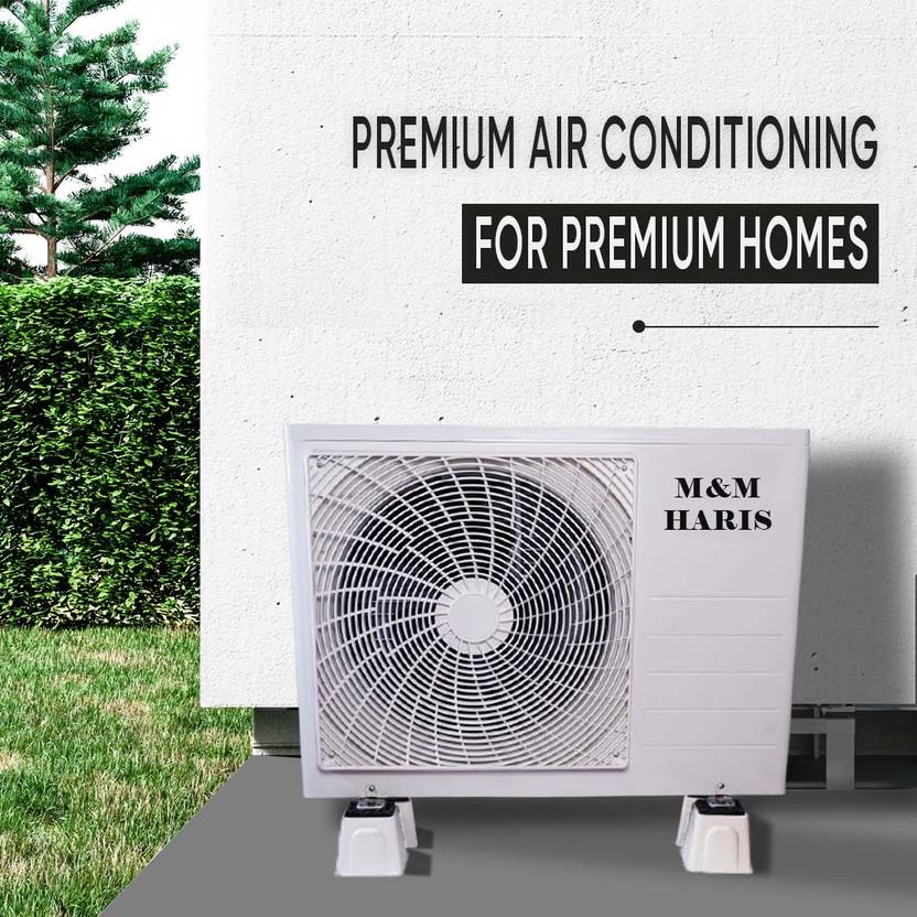 M&M HARIS PVC Floor Mounting Stand, PVC STAND For Split AC Outdoor Unit ...