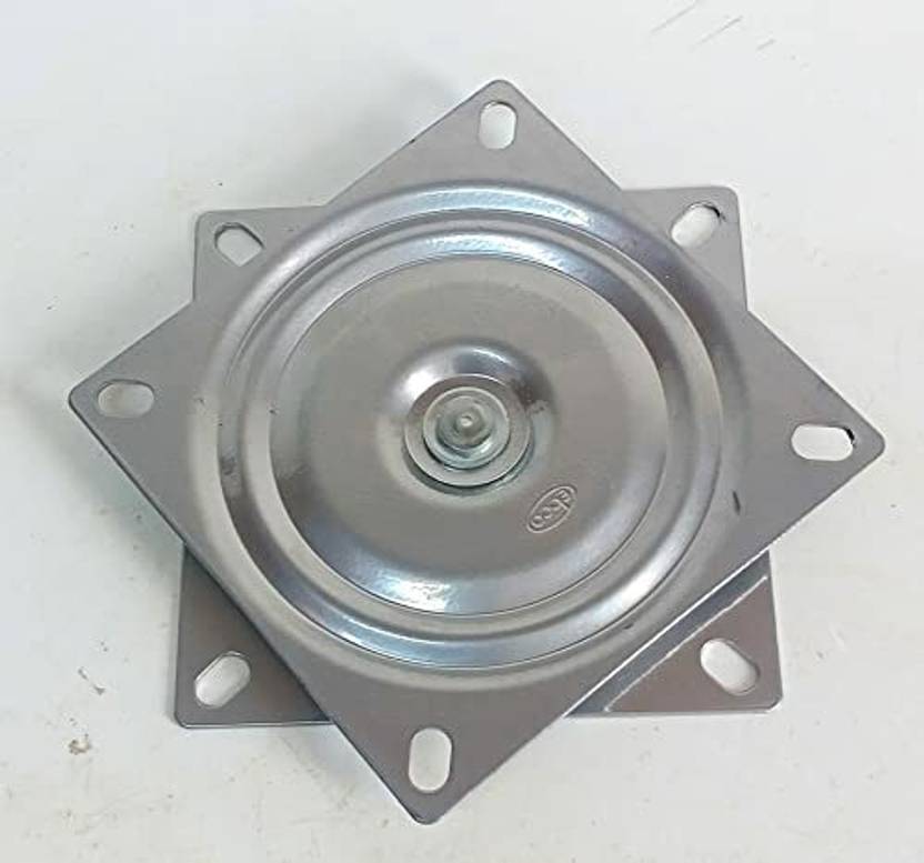 MIKOYAN 6 x 6 Inch Rotating Swivel Plate Metal Bearing for TV Rack ...