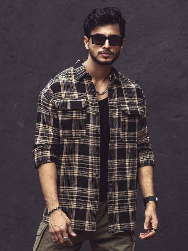 Powerlook Men Checkered Casual Multicolor Shirt - Buy Powerlook Men ...