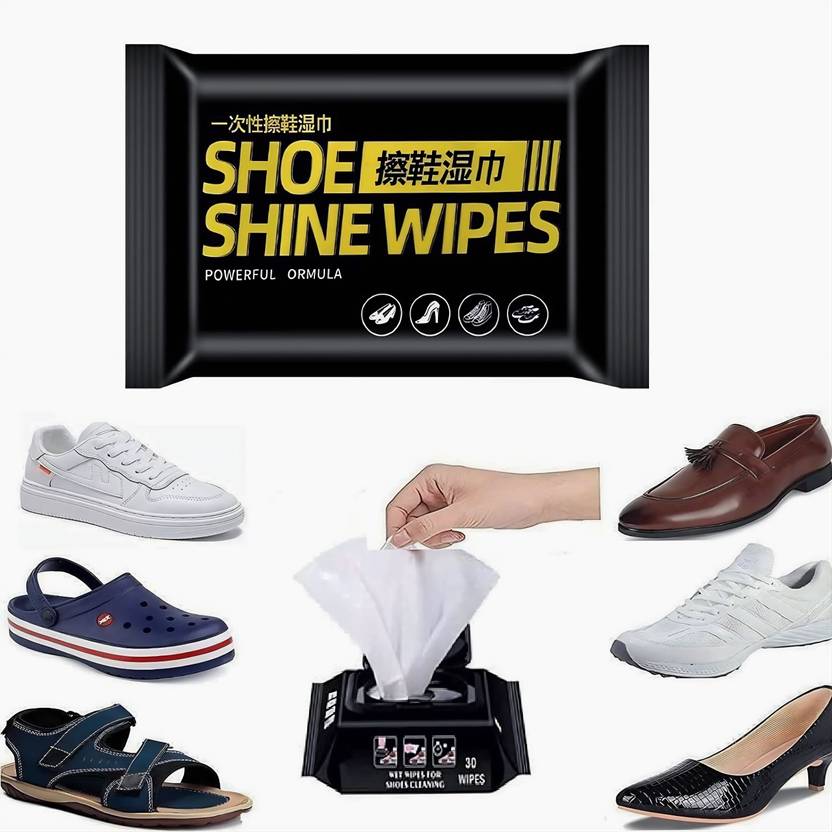 MINDKING Wipes Shoe Wipes 1 Pack of 80 Pcs Instant Sneaker Cleaner Shoe ...