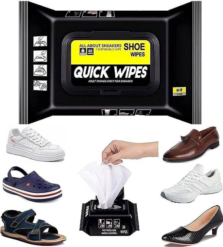ASEBHARI Sneaker Shoe Wipes for Shoes Quick Remove Dirt Stain Cleaner ...