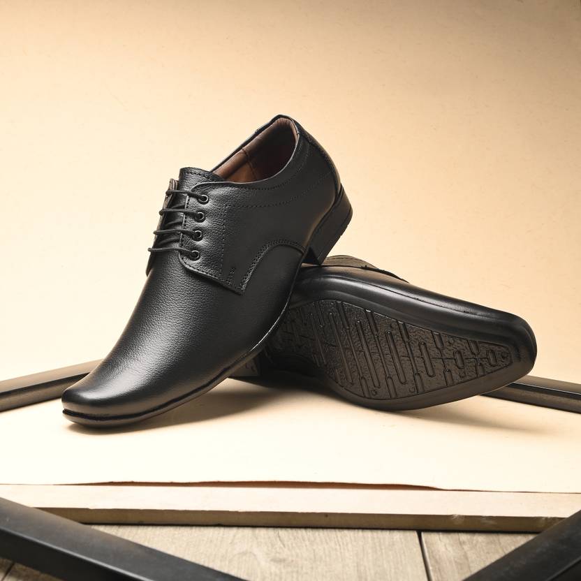 SHOE BLATE Leather Party wear formal office shoes (Highly Comfortable) For Men Lace Up For Men ...