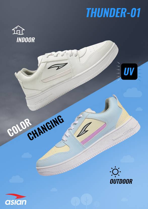 asian Thunder-01 Color Change Sneakers Stylish With Extra Comfort ...