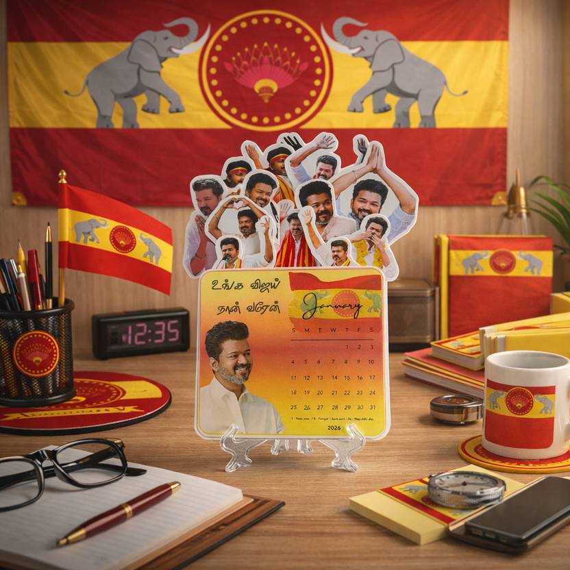 TWINKLE TVK Table Top Calendar 2026 2026 Table Calendar Price in India ...
