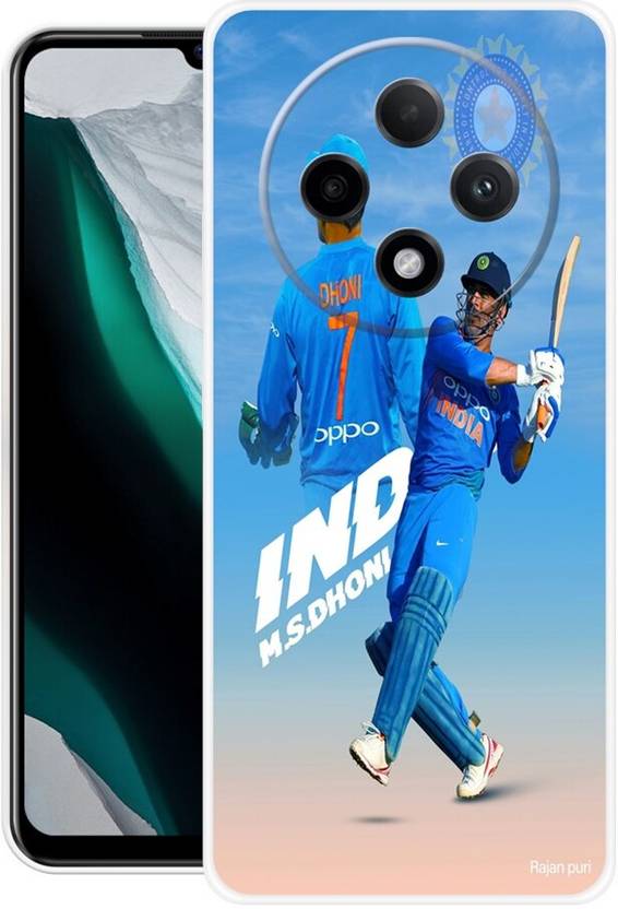Indus Back Cover for OPPO F27 Pro+, Indian, Cricketer, MSD, Dhoni, 100 ...