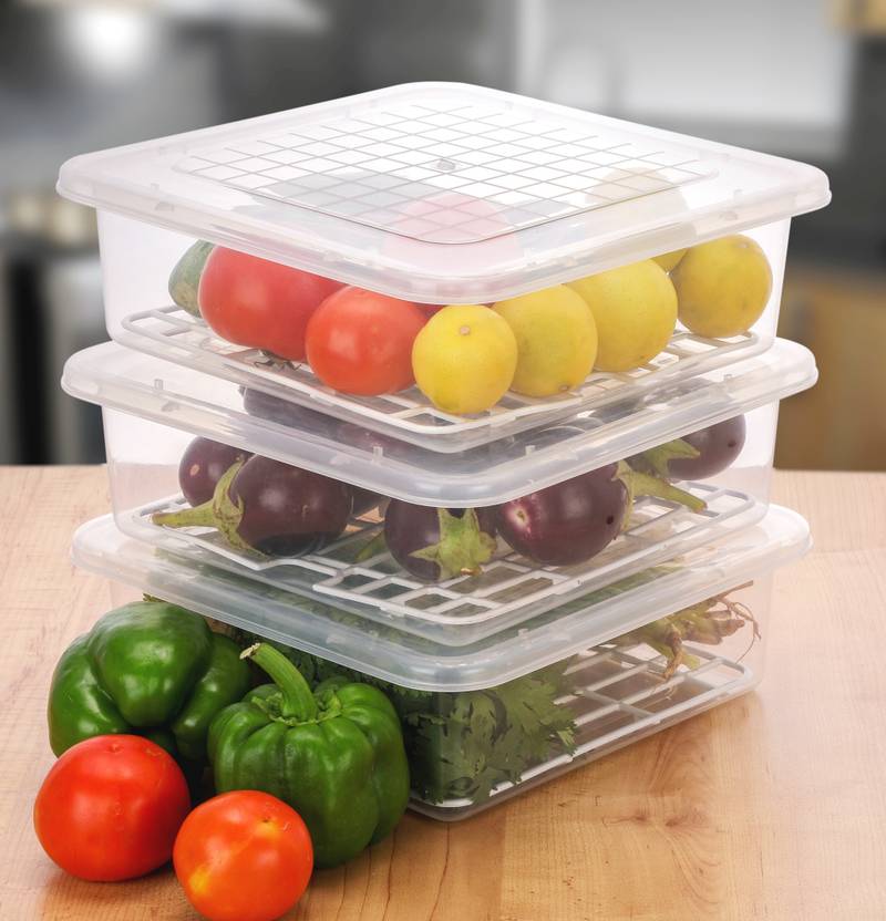 Craftbin Plastic Grocery Container - 2400 ml Price in India - Buy ...