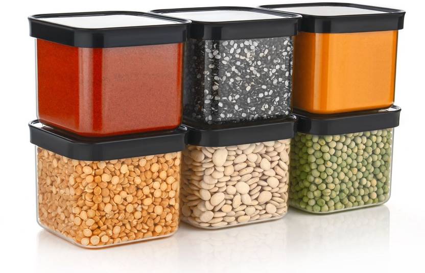 4 SACRED Plastic Grocery Container - 500 ml Price in India - Buy 4 ...