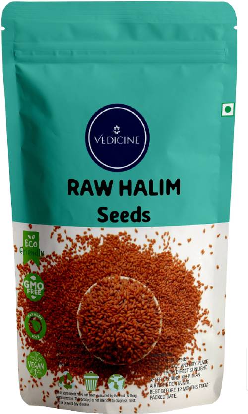 VEDICINE Pure And Natural Halim Seeds, Garden Cress Seeds, Haleem Seeds ...
