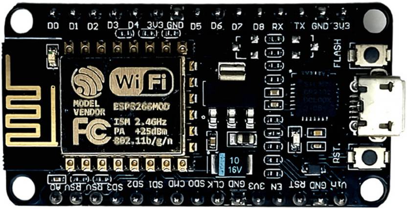 Floricx ESP8266 WiFi Module | NodeMCU ESP-12E | 16M Flash | 1MB RAM | 3 ...
