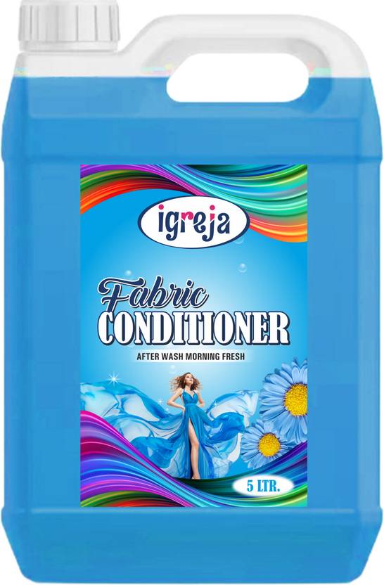 IGREJA After Wash Liquid Fabric Softener - For Softness, Shine & Long ...