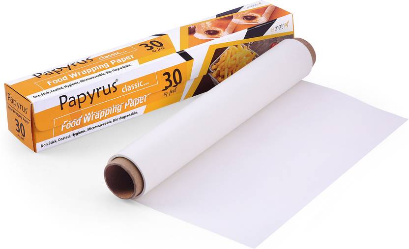 PAPYRUS Butter Paper Roll | Food Wrapping Paper Roll Food | WRAP Food ...