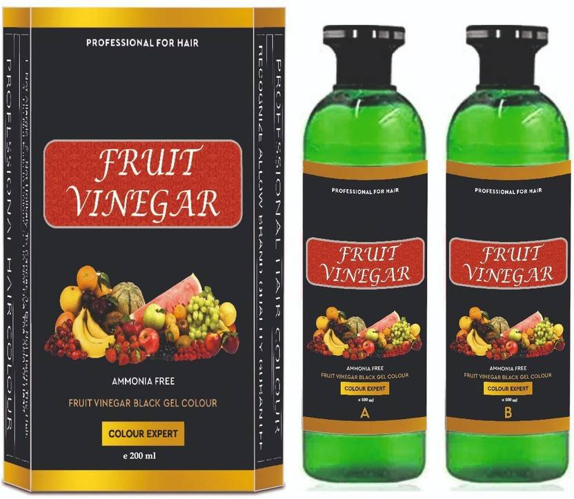 Wrixty Fruit Vinegar Hair Dye for Men, Women, Natural Ammonia Free ...