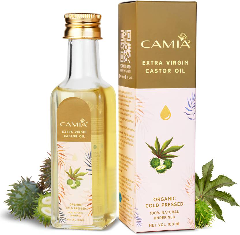 CAMIA EXTRA VIRGIN CASTOR OIL |ORGANIC |COLD PRESSED|100% PURE NATURAL ...