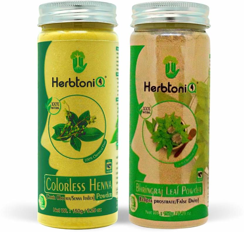 HerbtoniQ 100% Natural Colorless Henna Powder 150g (Cassia Obovata ...
