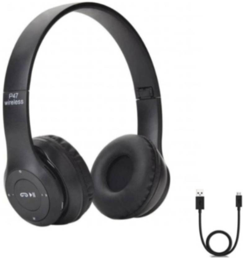 TWS KFJ-Wireless Headphones I 22 Hrs PlaytimeI 40MM Drivers I Foldable ...