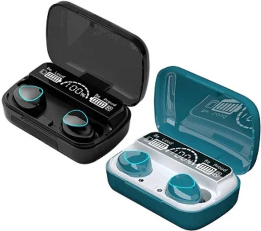 Auratic M10 True Wireless Earbuds V5.1 with 2200MAH Power Bank ...