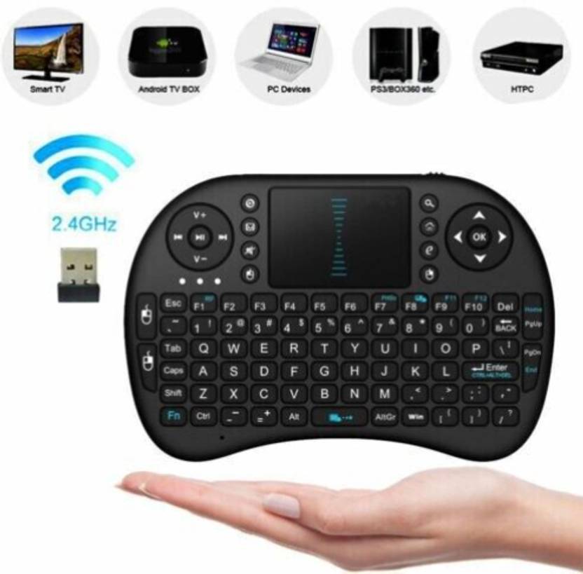 GUGGU AJ_789A_MINI BACKLIGHT KEYBOARD & TOUCHPAD MOUSE WIRELESS MULTI ...