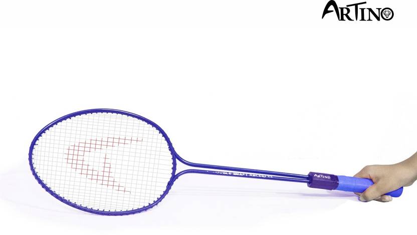 ARITNO Double Shaft Badminton Racket Set of 2 Piece with 3 Piece Nylon ...