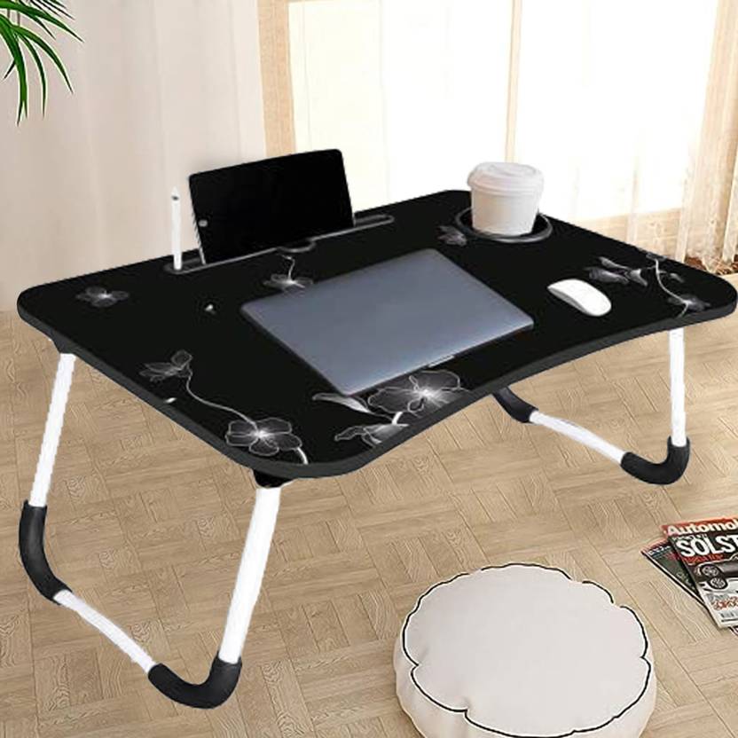 LavelX Wood Portable Laptop Table Price in India - Buy LavelX Wood ...