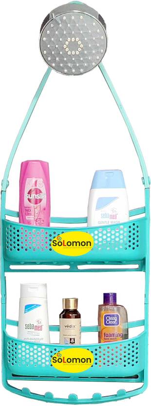 Solomon ™ Premium Quality 2 Layer Bathroom Shower Shelve Hanging Shower ...