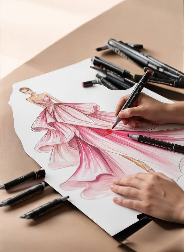 Flipkart.com | Dorytoys 24pcs marker 24pcs marker Nib Sketch Pen