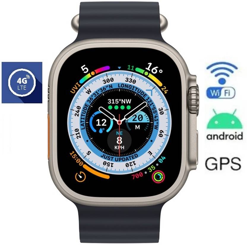 WELLSYS Smart Watch 4G Sim Card Network Pk DW88-89 Wifi GPS YOUTUBE ...