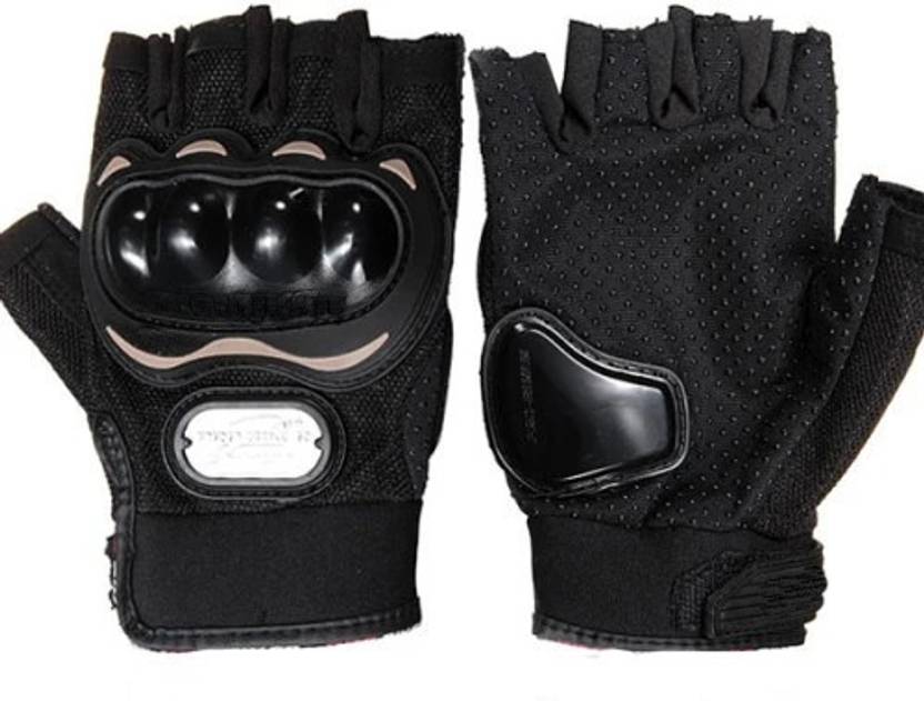 HOC Biker Half Cut Gloves Driving Gloves - Buy HOC Biker Half Cut ...